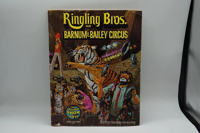 RINGLING BROS AND Barnum & Bailey Circus 102nd Edition Souvenir Program ...
