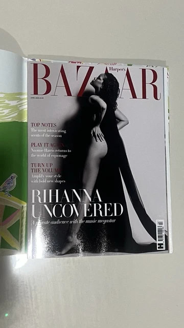 HARPER'S BAZAAR MAGAZINE (UK) - April 2025 - Fashion - Rihanna £10.07 ...