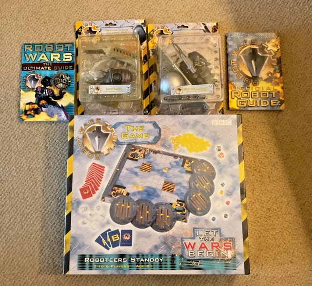 BBC ROBOT WARS RARE TOY and Board Game JOBLOT LOGISTIX SEALED BOXED ...