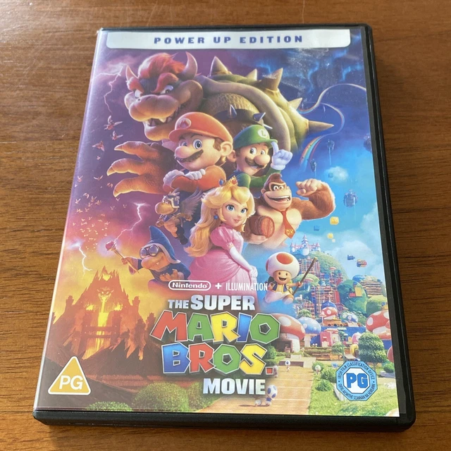 THE SUPER MARIO Bros. Movie (DVD) Anya Taylor-Joy Brian Tyler Charlie ...