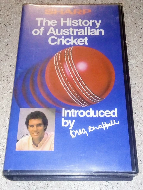 THE HISTORY OF AUSTRALIAN CRICKET - VHS Tape - Introduced by Greg ...