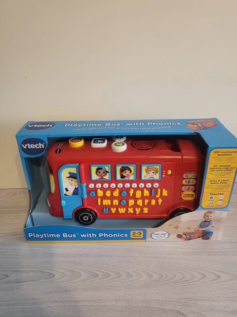 VTECH 150003 PLAYTIME Bus with Phonics 2-5 Years - Brand New £27.99 ...