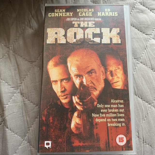 THE ROCK - VHS. Sean Connery, Nicolas Cage £3.00 - PicClick UK