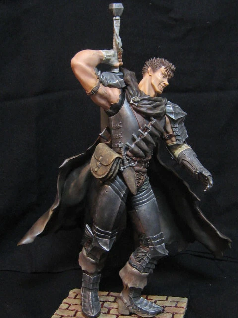 BERSERK RESIN STATUE, Guts 1/6 Garage Model Kit Unpainted, No Art of ...