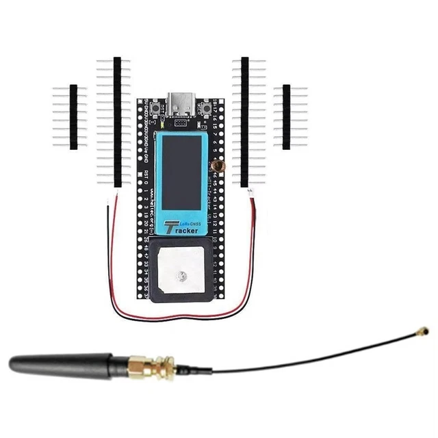 LORA TRACKER ESP32 LoRa Meshtastic Asset Tracker SX1262 Wi-Fi Bluetooth ...