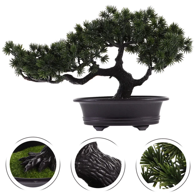 BONSAI SIMULATO DECORAZIONI scrivania pianta pianta scrivania albero ...