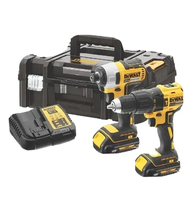 DEWALT DCK2060S2T SFGB 18V 1.5Ah Li Ion Xr Brushless Cordless Twin Pack 119.99 PicClick UK