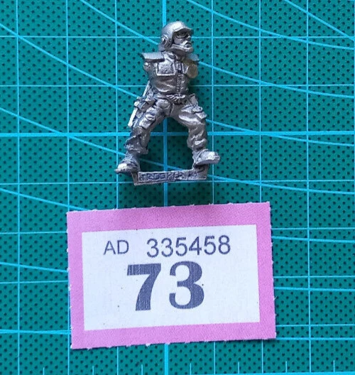 WARHAMMER 40K ROGUE Trader Imperial Guard Army Trooper Metal (AD73) £2.99 - PicClick UK