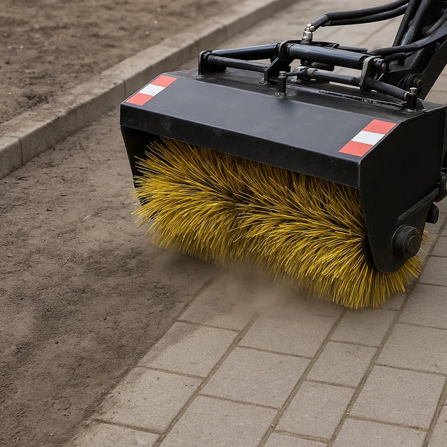 NEUE POLNISCHE HYDRAULISCHE Kehrmaschine für Mini Hoflader – NettoPreis ...