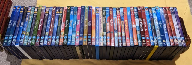 HUGE LOT BUNDLE 46 Disney Animated Features 1937-2019 Snow White ...