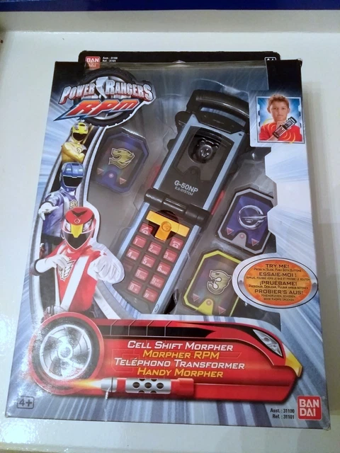 POWER RANGERS RPM Cell Shift Morpher 31101 Bandai. Boxed, instructions ...