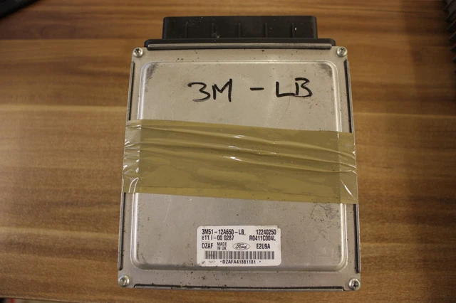 FORD FOCUS MK1 1.8 TDCi DELPHI ECU COMPUTER BRAIN PCM 3M51-12A650-LB ...
