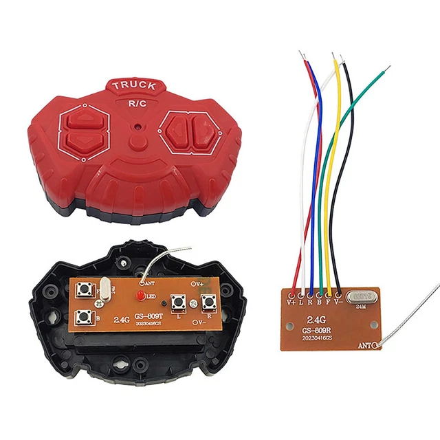 2.4G FOUR-WAY REMOTE Control Module 4CH RC Remote Control Transmitter ...