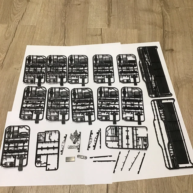 11X BOGIE FRETS (No Underframe) RATIO PLASTIC MODELS 5750 Midland Kits ...