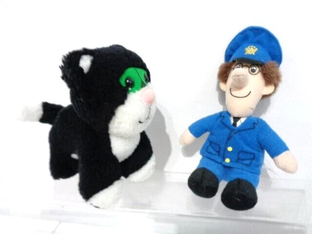 POSTMAN PAT AND Jess the Cat Vintage Soft Toy Beanie Plush Toys £14.99 ...