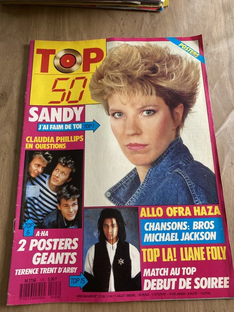 MAGAZINE TOP 50 Numéro 161 Du 11 Au 17 Juillet 1988 Michael Jackson EUR ...