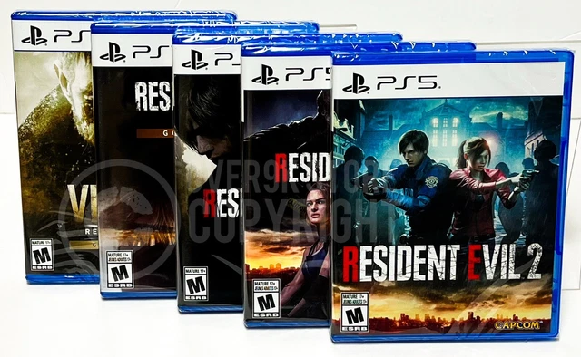 RESIDENT EVIL BUNDLE Collection w/ 5 games - PS5 - Brand New | Factory ...