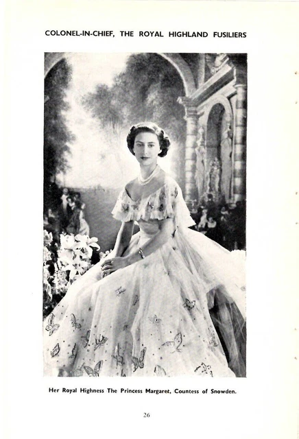 1960 MAGAZINE PRINT Photograph Her Royal Highness,The Princess Margaret ...