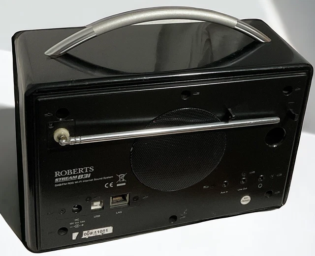 RADIO NEGRA ROBERTS Stream 83i DAB/DAB+/FM/WiFi EUR 49,01 - PicClick ES