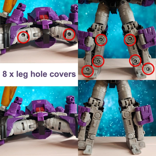 LEG COVER FILLER Upgrade Kit for Transformers WFC-K28 Kingdom Legacy ...