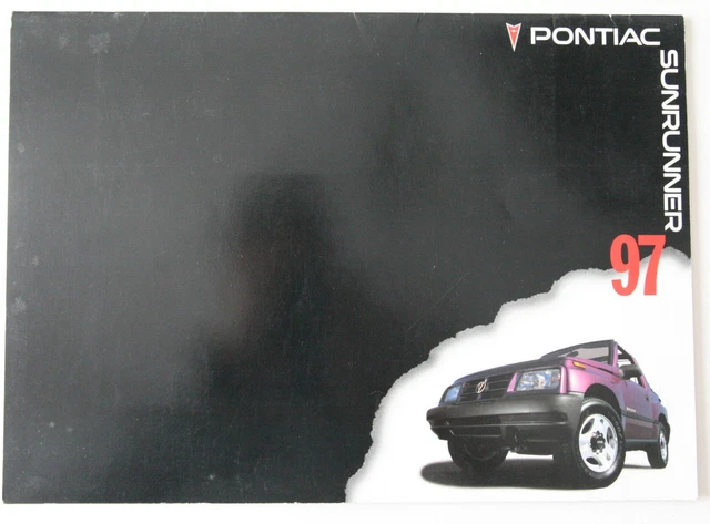 1997 PONTIAC SUNRUNNER Dealer Brochure - French - Canada ST1002000218 £ ...