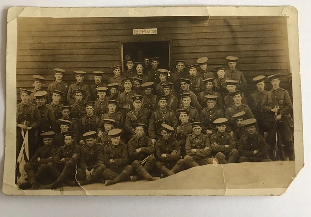 WW1. ROYAL NAVAL Division. HMS Collingwood, 15th Platoon. Real ...