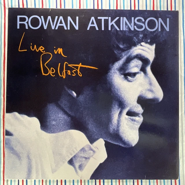 ROWAN ATKINSON, LIVE in Belfast UK 1980, 12’ LP Vinyl Record £5.00 ...