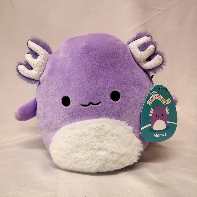 SQUISHMALLOWS MONICA THE Purple Axolotl 7.5” Squishmallow BNWT £17.49 - PicClick UK