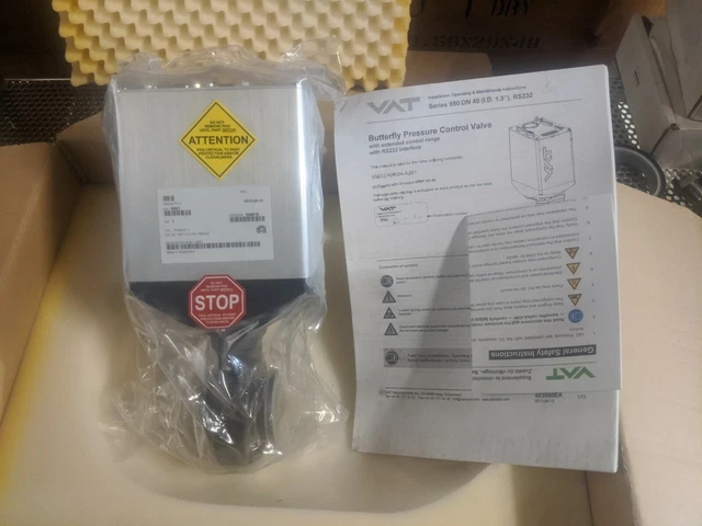 NEW VAT VALVE series 950 extended range downstream pressure control ...