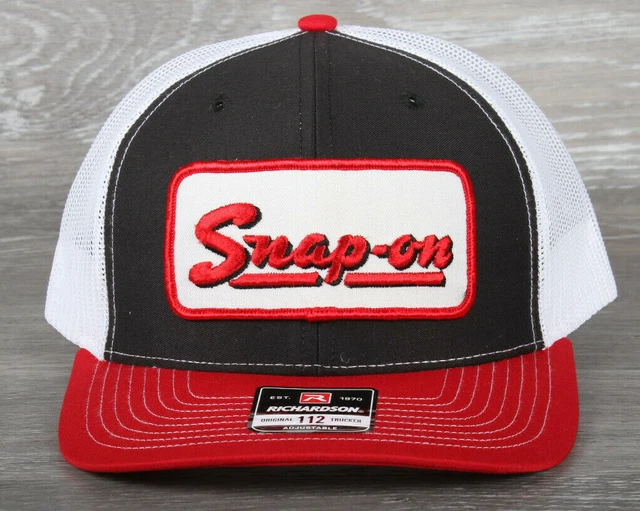 VINTAGE SNAP-ON TOOLS Patch on a Richardson 112 Trucker snapback hat £ ...
