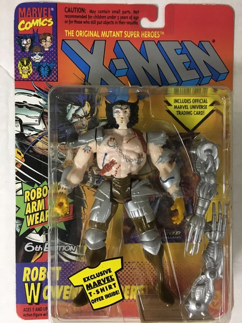FIGURINE ROBOT WOLVERINE (ALBERT) X-MEN 6ème ED MARVEL TOYBIZ - 1994 ...