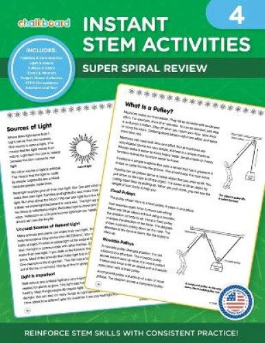 INSTANT STEM ACTIVITIES Grade 4 (Chalkboard Publishing Workbooks) by ...