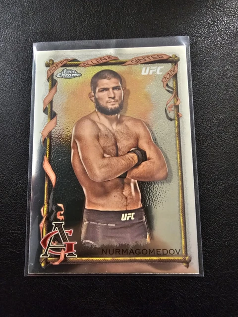 2024 TOPPS CHROME UFC ALLEN & GINTER Khabib Nurmagomedov AAG-3 EUR 1,84 ...
