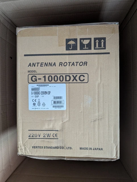 YAESU G-1000DXC HEAVY Duty Antenna Rotator G1000DXC- New SEALED Inc VAT ...