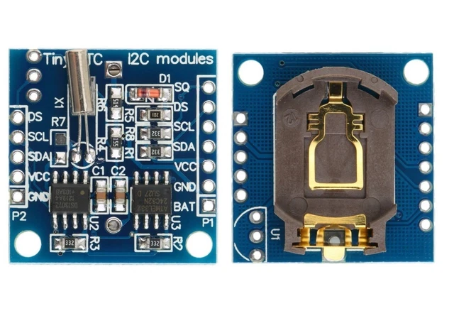 DS1307 RTC MODULE Real Time Clock Module I2C AT24C32 EEPROM Board ...