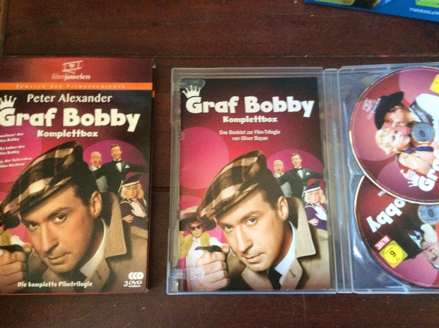GRAF BOBBY KOMPLETTBOX - Die komplette Filmtrilogie [3 DVD Box] Peter Alexander EUR 12,99 ...