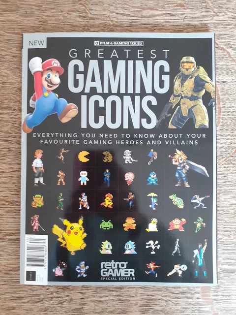 RETRO GAMER: GREATEST Gaming Icons Magazine Issue 30 - Brand New - FREE ...