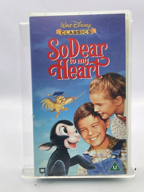 WALT DISNEY SO Dear To My Heart VHS Tape £8.99 - PicClick UK