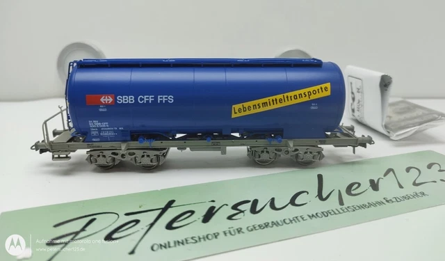 ROCO N DC 47382 4-Achser Kesselwagen Lebensmitteltransporte /SBB / OVP ...