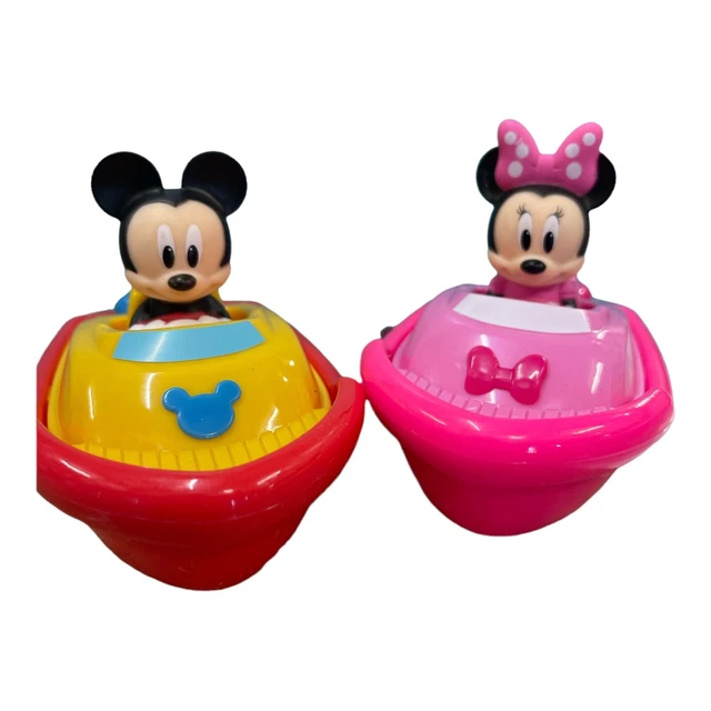 DISNEY JUNIOR MICKEY and Minnie Mouse Clubhouse Boat Bath Toy Floating ...