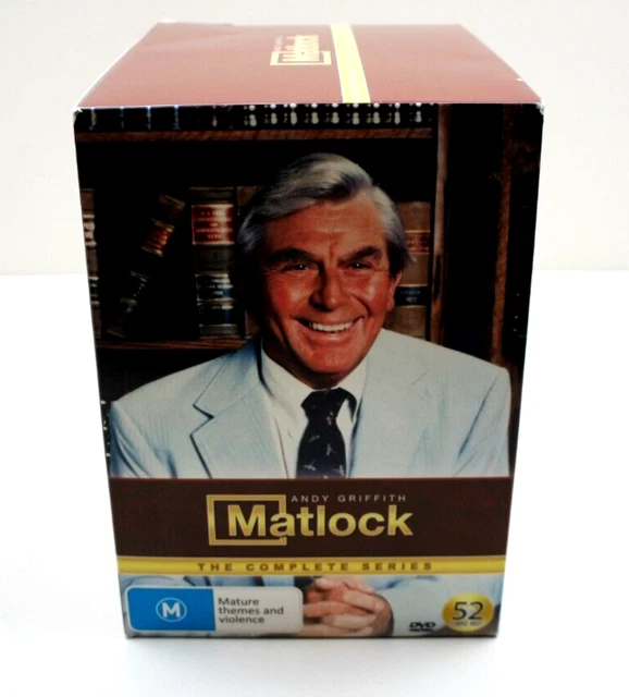 MATLOCK COMPLETE DVD Series Season 1, 2, 3, 4, 5, 6, 7, 8 & 9 Boxset R4 ...