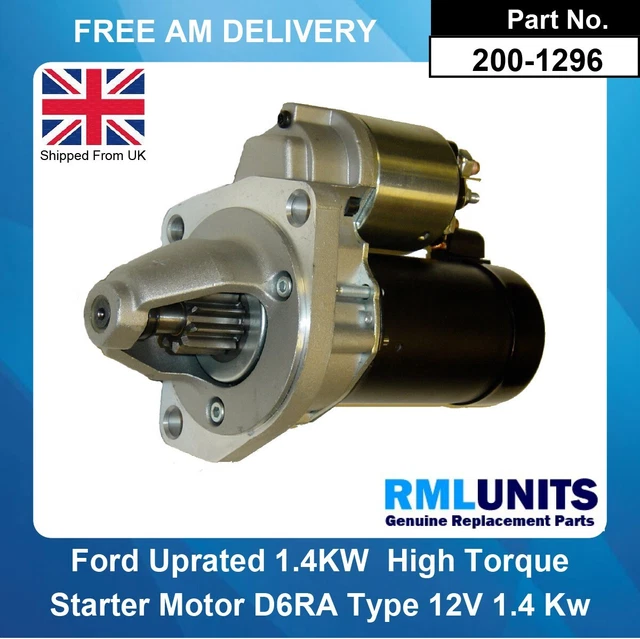 FORD CORTINA 2.0 Ohc Pinto New Uprated High Torque Starter Motor £82.50 ...