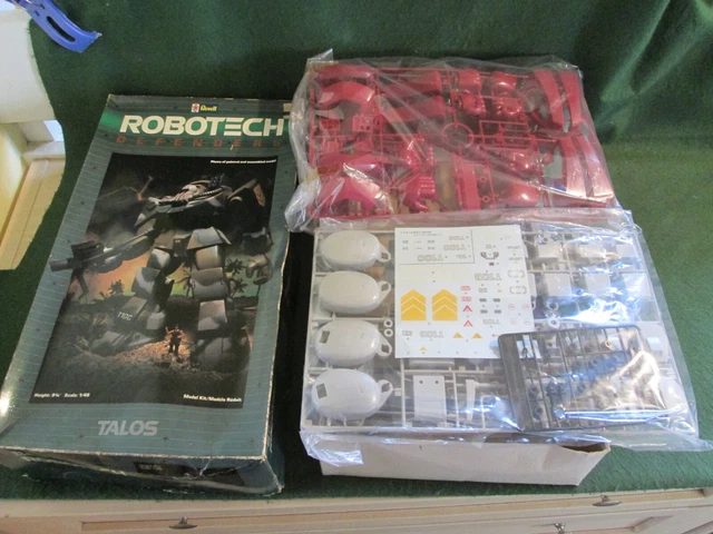 VINTAGE REVELL 1/48 Scale Robotech Defenders TALOS Figure Model Kit £56 ...