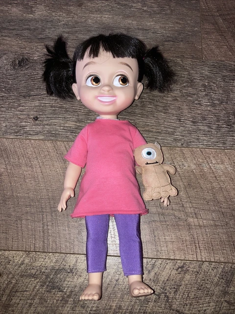DISNEY PIXAR ANIMATORS Collection Boo Mini Doll Playset Monsters Inc ...