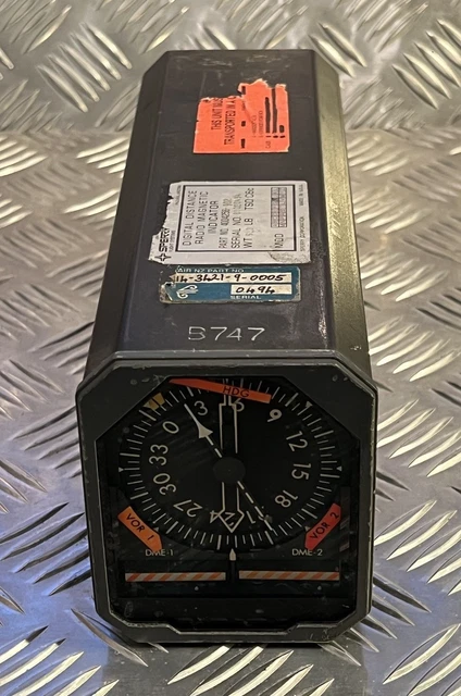 BOEING 747 COCKPIT Digital Distance Radio Magnetic Indicator-Aviation ...