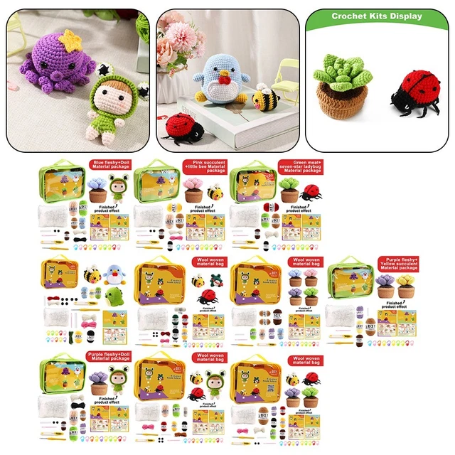 EXPLORE THE WORLD of Crochet with Woobles Crochet Kit Craft Cute and ...