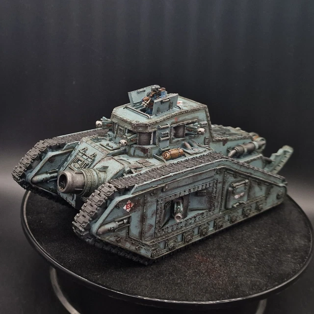 PRO PAINTED WARHAMMER 40k Death Korp of Krieg Malcador Defender char ...