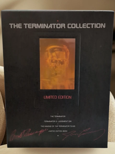 THE TERMINATOR COLLECTION Limited Edition Box Set-3 VHS-Collectors Book. £40.36 - PicClick UK