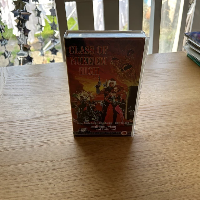 CLASS OF NUKE Em High - VHS Video Tape Troma Horror £9.99 - PicClick UK