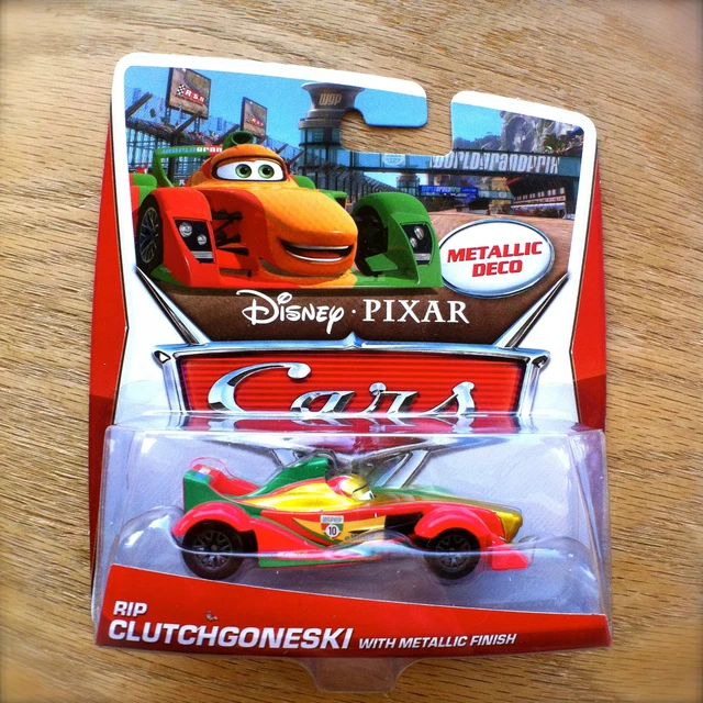 DISNEY PIXAR CARS METALLIC RIP CLUTCHGONESKI with GOLD DECO finish ...